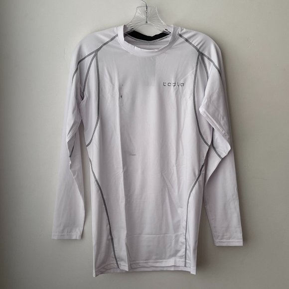 Tesla | Shirts | Tesla Long Sleeve Compression Shirt | Poshmark